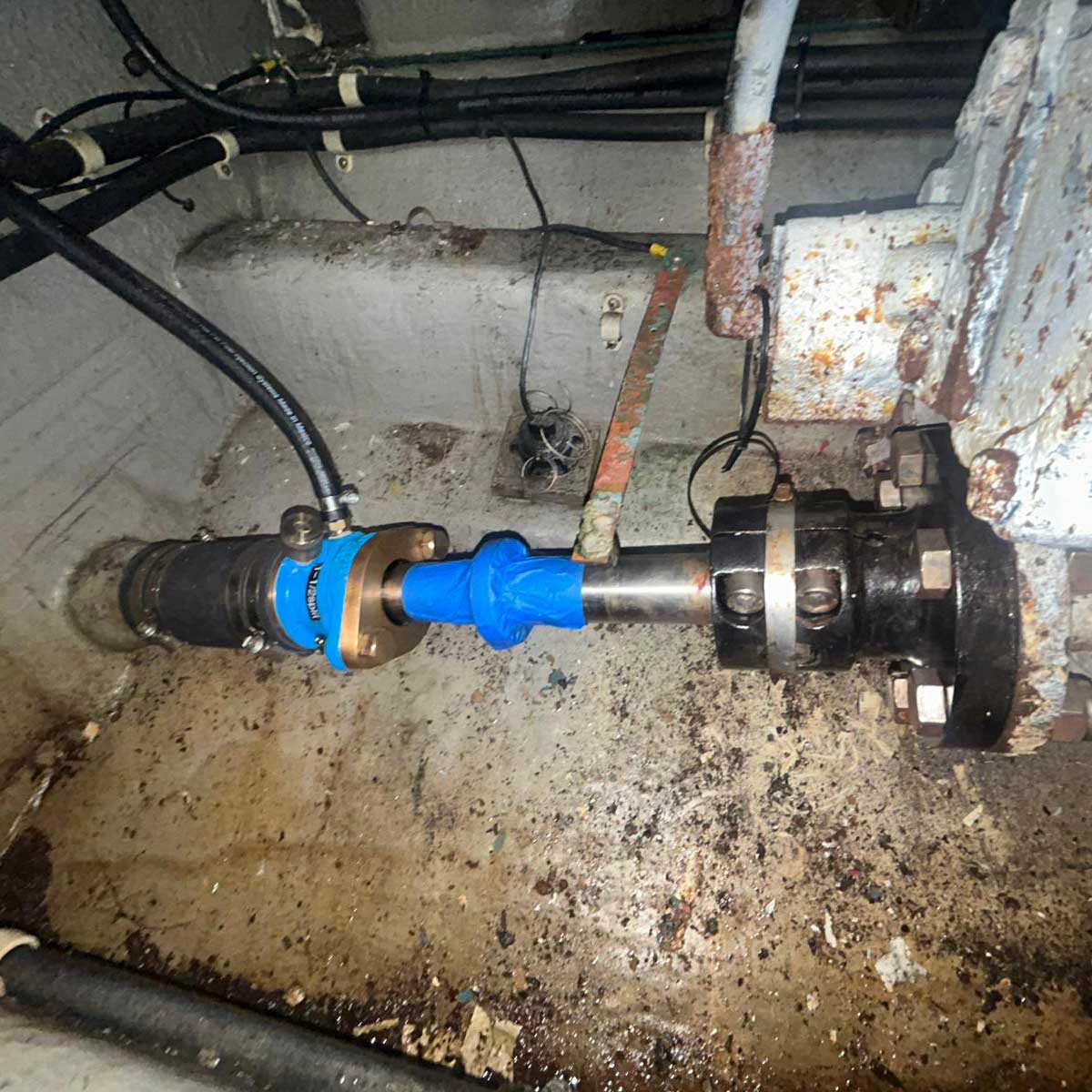 Shaft Bearings & Gland Seal Removal